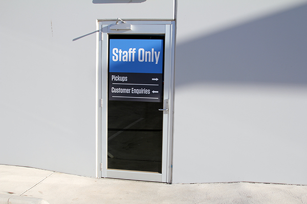 Signage Stickers with Digital Printing & Cutting - Mediapoint